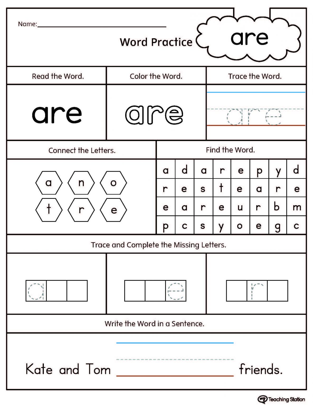 High Frequency Word Are Printable Worksheet Sight Word Word Search high-frequency-word-are-printable-worksheet-sight-word-word-search