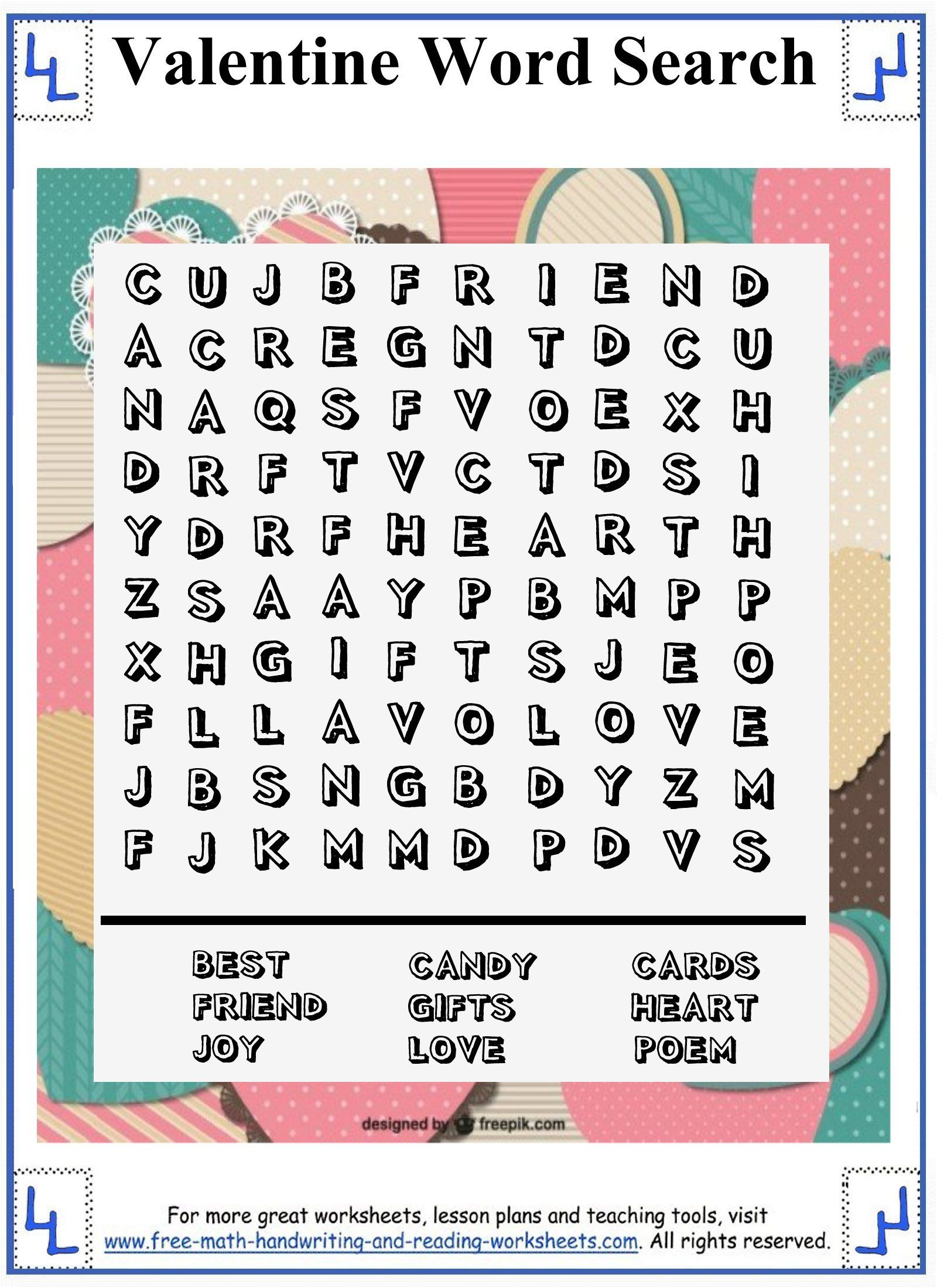 Free Printable Word Search Puzzles For 3rd Graders Word Search Printable